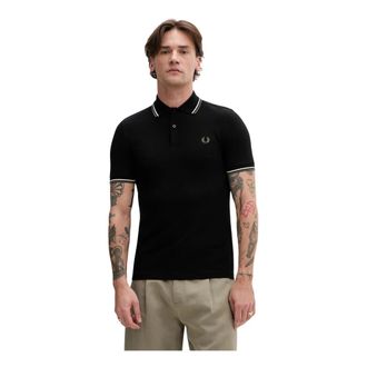Fred Perry Polo Shirts - - Tops - Herren - Schwarzk - M