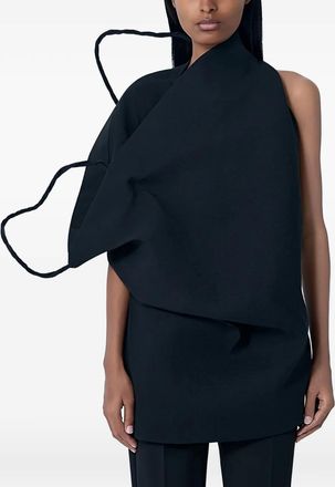 Issey Miyake open-back sleveless top - Schwarz