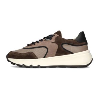 Nubikk Braune Chunky Sole Sneakers f&uuml;r Herren - - Shoes - Herren - Braun - 41 EU