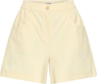 Ichi Ichi, Femme, Shorts, Jaune, Taille: 38 FR Short Shorts