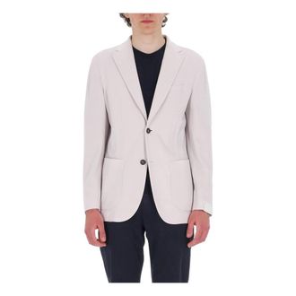Eleventy Super 150s Soft Jacket - - Jackets - Herren - Beige - XL