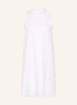 0039 Italy 0039 Italy Leinenkleid Barby Aus Lochspitze weiss