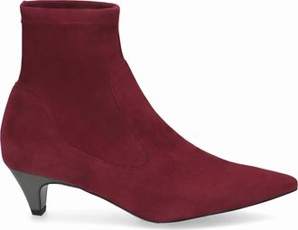 Peter Kaiser Damen - Stiefeletten 75317 in rot Rauleder