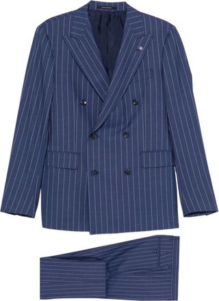 Tagliatore Homme, Costumes, Bleu, Taille: XL Costume crois&eacute; &agrave; rayures