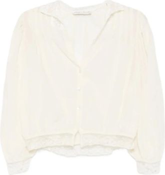 PDR Phisique Du Role Femme, Blouses et Chemises, Beige, Taille: 40 FR Chemise Romantic