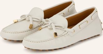 Tod's Tods Mokassins Gommino weiss
