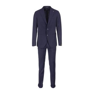 Tagliatore Anzug-Set - - Suits - Herren - Blau - 2XL