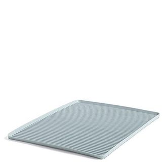 HAY Dish Drainer Abtropfgestell Melamin Hellblau, Maße: 42cm x 32,5cm x 1,5cm, 506543