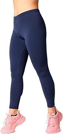 Merry Style Leggings pour Femme Chauds épais pour Femme, Pantalon Super Chauds MS10-433 (Bleu Marine, L)