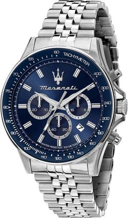 Maserati Homme, Accessoires, Gris, Taille: ONE Size Montre Chronographe Sfida