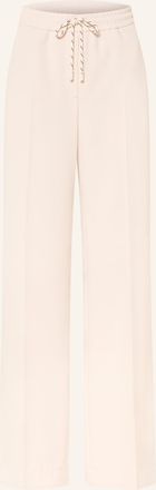 Marc Cain Marlenehose Welkom Aus Sweat beige