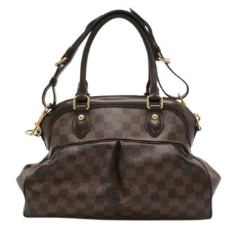 Louis Vuitton Pre-owned Sac bandouli&egrave;re Damier Galle - Femme - Pre-owned - Brun - Taille: ONE Size