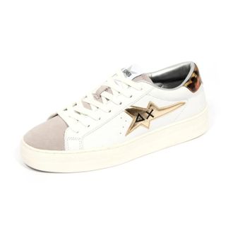 Sun 68 Wei&szlig;e/Graue Leder/Suede Schuhe - - Shoes - Damen - Wei&szlig; - 39 EU