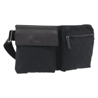 Gucci Pre-owned Vintage GG Canvas Waist Bag - - Pre-owned - Damen - Schwarzk - ONE SIZE