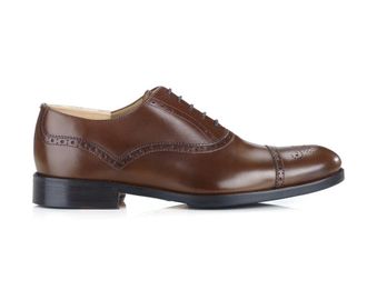 Bexley Hilcott Patin - Richelieus homme ch&acirc;taigne patin&eacute;
