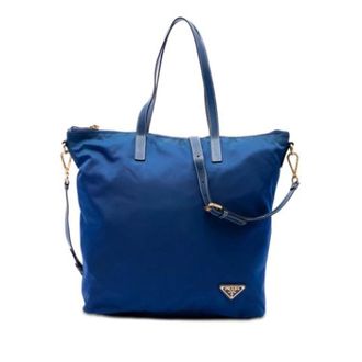 Prada Sac bandouli&egrave;re en nylon pr&eacute;-poss&eacute;d&eacute; - Femme - Pre-owned - Bleu - Taille: ONE Size