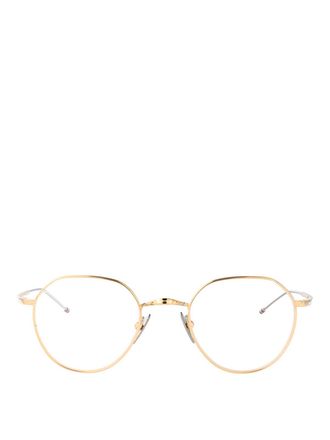 Thom Browne Lunettes De Soleil - Blanc