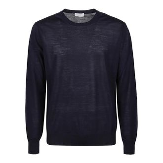 Ballantyne Schlichter Pullover - - Knitwear - Herren - Blau - M