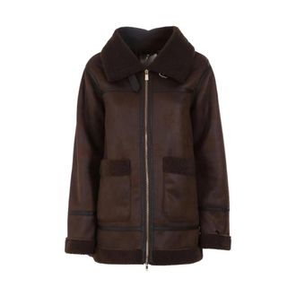Yes-Zee O061Kj000232 Mantel - - Jackets - Damen - Braun - L