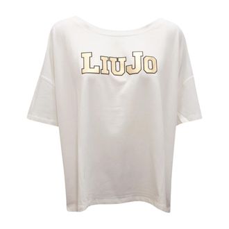 Liu Jo Maglia Over - - Tops - Damen - Wei&szlig; - M