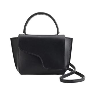 ATP Atelier Femme, Sacs, Noir, Taille: ONE Size Sac bandoulière Montalcino en cuir noir
