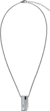 Breil Halskette aus Stahl Collection JOINT mit Anhänger und poliert/satiniert für Herren, Einheitsgröße, Legierter Stahl