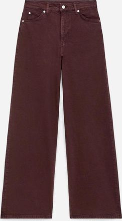 Arket LUPINE Flared Jeans -Rot