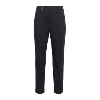 PESERICO Femme, Pantalons, Bleu, Taille: 36 FR Pantalon Slim