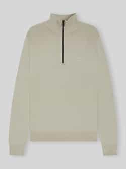 Boss Orange by Hugo Boss Regular Fit Troyer aus Baumwoll-Mix mit Kaschmir-Anteil Modell Kanobix
