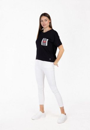 Key Largo T-Shirt WT BLAH round (1er)