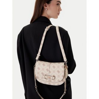 Guess Handtasche Guess Carrie Logo HWGP98 98200 &Eacute;cru