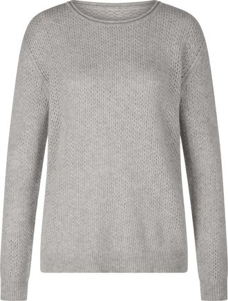 Peter Hahn Rundhals-Pullover Peter Hahn grau