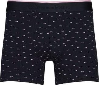 Eden Park Boxer en coton stretch &agrave; micromotifs nauds papillon