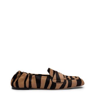 Stuart Weitzman Femme, Chaussures, Brun, Taille: 38 1/2 EU Bryant Loafer