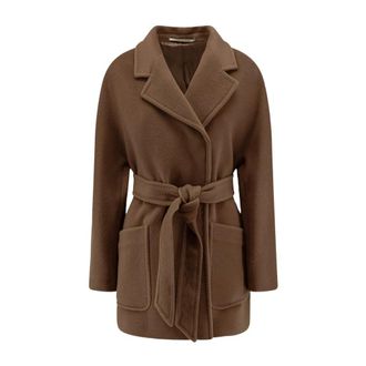 Tagliatore Denise Mantel - - Coats - Damen - Braun - L