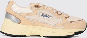Autry Hyperway Low-Top-Sneakers aus Leder und Mesh mit gezackter Sohle