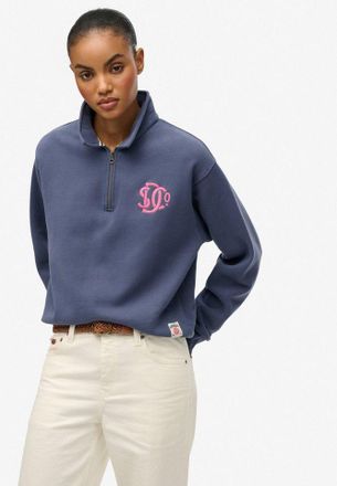 Superdry Sweatshirt SD&CO NEON COLLARED HALF ZIP