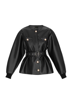 Faina Jacke Frauen Schwarz
