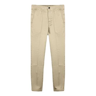 Incotex Stretch Baumwoll-Chinos - - Trousers - Herren - Beige - W33