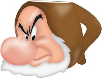 Disney Becher in Schneewittchenform, 450 ml Fassungsvermögen