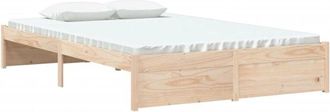 vidaXL Massivholzbett ohne Matratze 120x200 cm Vidaxl