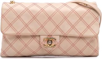 Chanel Hobo Bags - Jumbo Quilted Calfskin Triple Stitched Flap - Gr. unisize - in Braun - für Damen