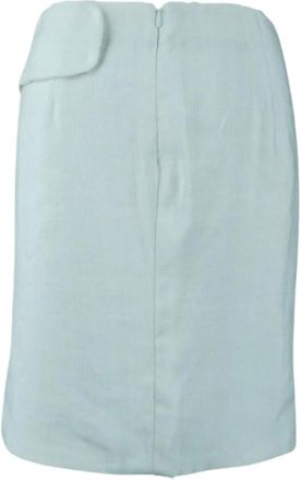 Emporio Armani Rock mit Reißverschluss - Weiß