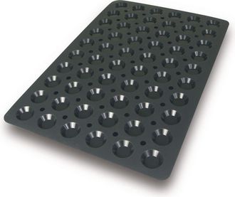 Lacor 66767 Silikonmini-Tartelleteform 44 x 10 mm, 60x40