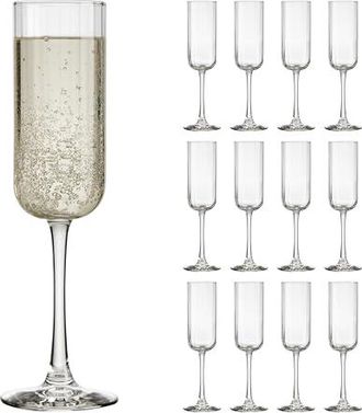 Libbey 70112 Sektglas LINEAR, 222 ml, 12er Set