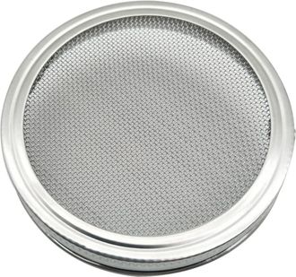 Cabilock Deckel Für Gläser Mit Breiter Öffnung Keimdeckel Feinmaschiges Sieb Lebensmittelechter Edelstahl Für Keimsamen