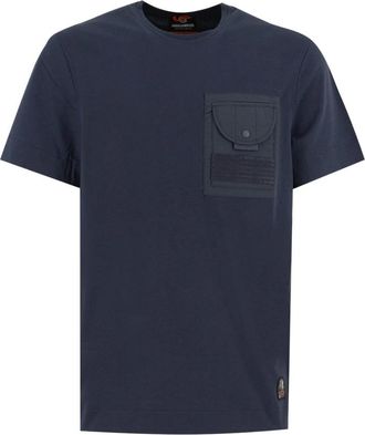 Parajumpers Homme, Tops, Bleu, Taille: S Malham T-Shirt