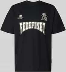 Redefined Rebel T-Shirt mit Statement-Print und Rundhalsausschnitt