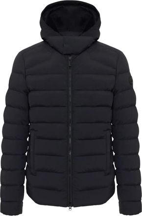 Colmar Kapuzenmantel mit Reißverschluss - Schwarz