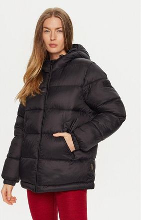Napapijri Winterjacke A-Box Logo NP0A4HZ2 Schwarz Regular Fit